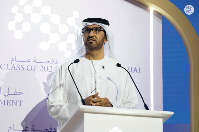 Khaled bin Mohamed bin Zayed attends Mohamed bin Zayed University of Artificial Intelligence ...